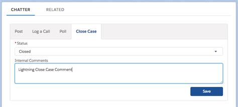 Add Close Case Button In Lightning