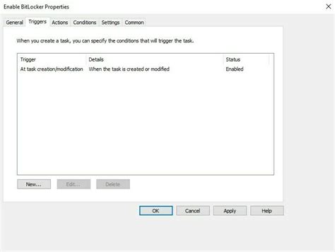 Schedule A Task To Enable Bitlocker Via Powershell Windows Spiceworks Community