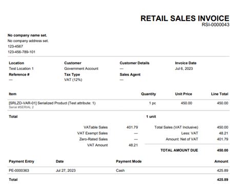 Print Duplicate Or Void A Retail Sales Invoice Zayls