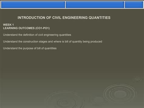 lecture 1 introduction eng quantities ppt