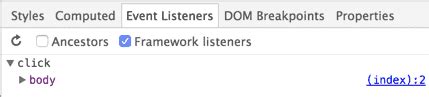 DevTools Digest Tab Reordering Console On 2 And Framework Event
