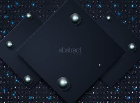 Dark Abstract Background With Black Overlap Layers Vector Art At Vecteezy
