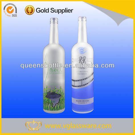 1 Liter Glass Bottle Manufacturer Wholesale Glass Liquor Bottles