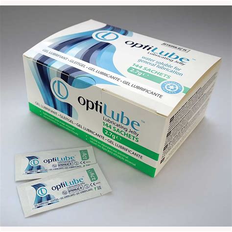 OptiLube | Lubricating Jelly | Sterile | 2.7g | Box of 144 Sachets