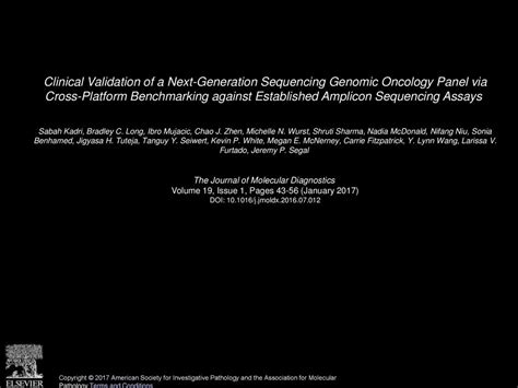 Clinical Validation Of A Next Generation Sequencing Genomic Oncology