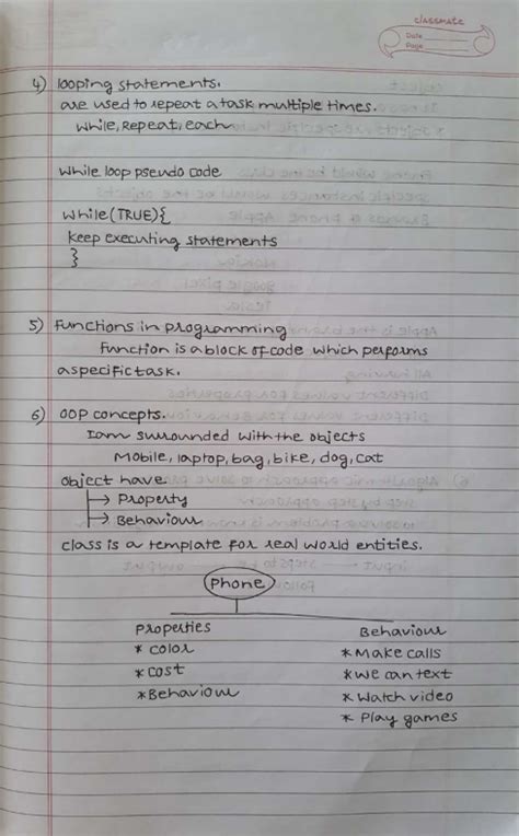 Python Handwritten Notes With Developergtm