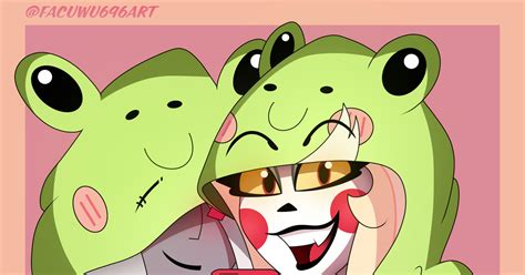 Vivziepop Hazbinhotel Charliemorningstar Charlie And Vaggie Selfie