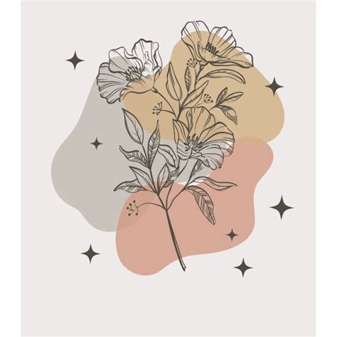 Abstract Easthetic Laminated Wall Decor A4 Size Shopee Philippines
