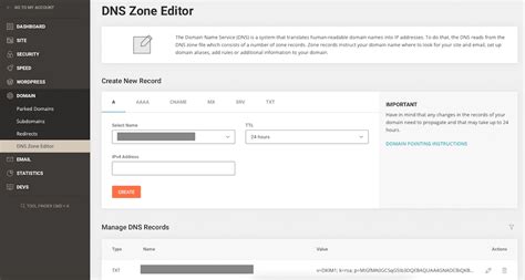 How To Manage Your Domain Using Siteground S Site Tools