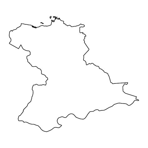 Premium Vector Anzoategui State Map Administrative Division Of Venezuela