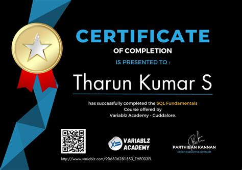 🎉 Excited To Share That I Have Successfully Completed The Sql