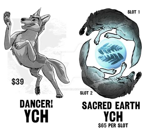 Dancer Ych And Sacred Earth Ych Open By Darkfaether On Deviantart
