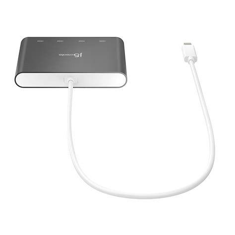 J5 Create Jca366 N Usb C To 4 Port Hdmi Multi Monitor Adapter Jca366 N