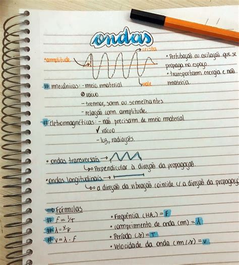 Mapas Mentais Sobre Ondas Study Maps