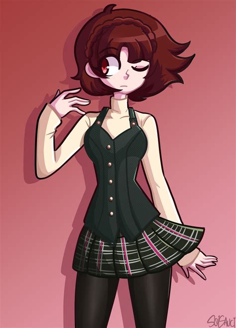 Makoto Niijima By Soisauci On Deviantart