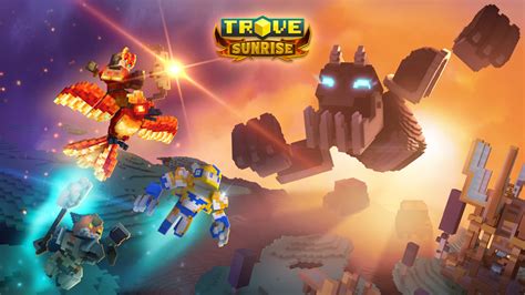 Trove Launches Sunrise Update Featuring A New Class New Biome And