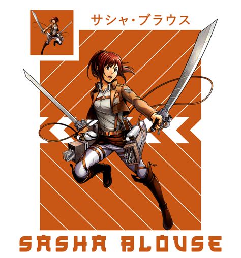 Sasha Blouse Attack On Titan 47927696 Png