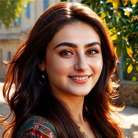 Premium Photo Azerbaijani Woman From Azerbaijan Typical National Citizen