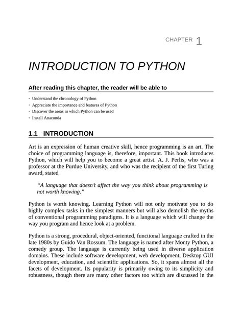 Introduction To Python Pdf