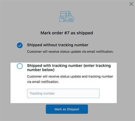 Adding Tracking Numbers To Orders Store App