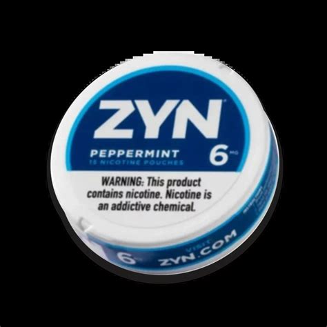 Zyn Peppermint 6mg Tobacco Free Pouch Tencarts Ca
