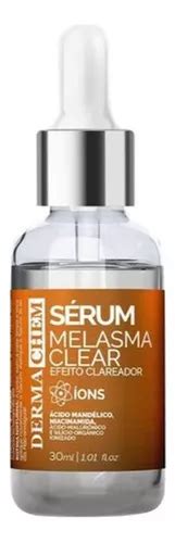 Sérum Melasma Clear Efeito Clareador Dermachem 30ml MercadoLivre