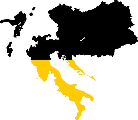 Flag Map Of Austrian Empire By Nguyenpeachiew On Deviantart
