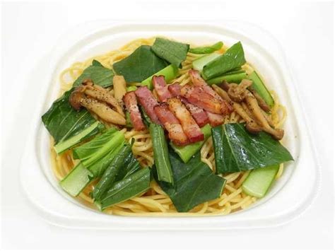 セブン イレブン 小松菜とベーコンのバター醤油パスタの感想・クチコミ・カロリー・値段・価格情報【もぐナビ】