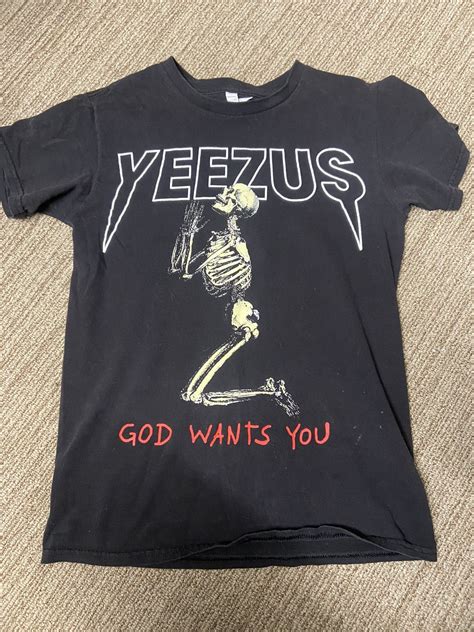 Kanye West Vintage Yeezus God Wants You Grailed