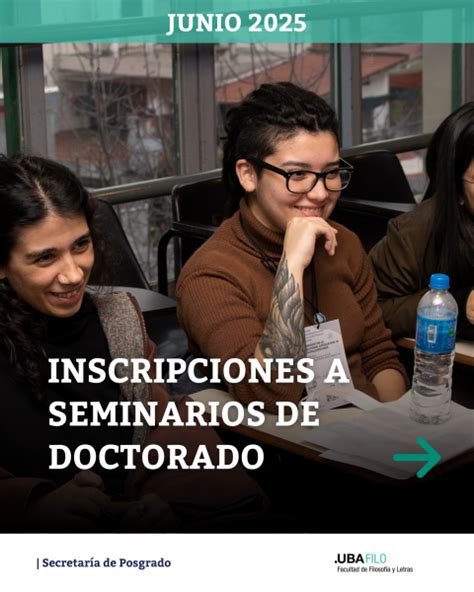 Seminarios De Doctorado Junio 2025 Secretaría De Posgrado Ffyl