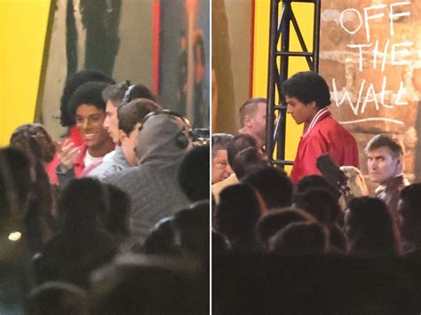 Michael Jacksons Nephew Jaafar Looks Just Like Him On Film Set