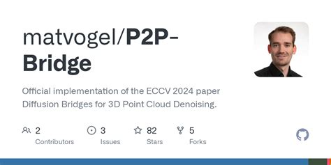 GitHub Matvogel P P Bridge Official Implementation Of The ECCV Paper Diffusion Bridges