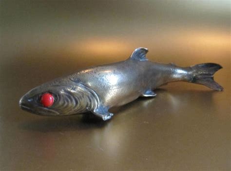 Foundry Franz Bergman Bronze Sculpture Trout With Red Catawiki