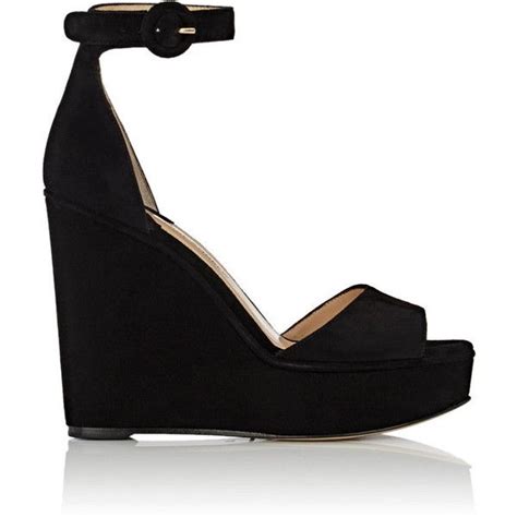 Paul Andrew Womens Adalet Suede Wedge Sandals