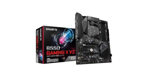 Gigabyte B550 Gaming X V2 AMD Ryzen B550 ATX M 2 HDMI DVI USB 3 1 Gen 2 DDR4 ATX Gaming