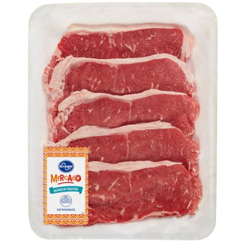 Kroger Mercado National Beef Strip Steak Same Day Delivery Or Pickup