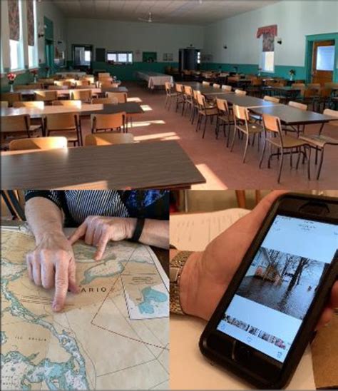from top moving clockwise a local church hall served as the location