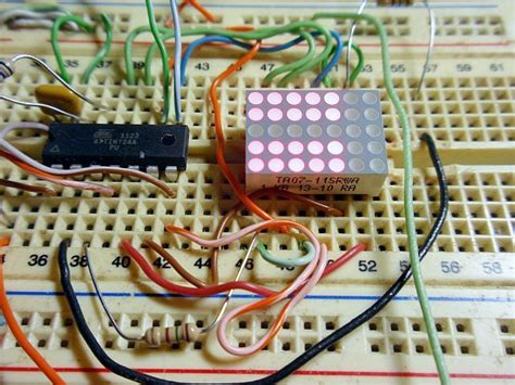 Scrolling Text Display On 8×8 Led Matrix Using Avr Microcontroller Artofit