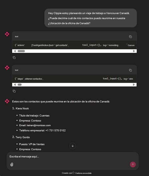 Uso De Las API De Microsoft Graph En El Agente De LangChain Microsoft