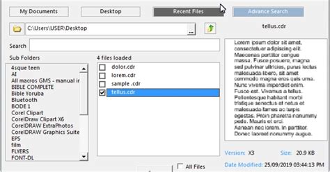 CorelDRAW Macros Open CorelDraw Files Quicker