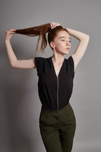 Premium Photo Beautiful Girl Posing