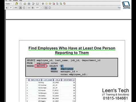 Oracle SQL 11g Tutorial In Bangla Fundamentals 2 Lesson 6 Part 5