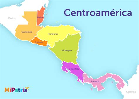 Mapas De Centroam Rica Para Colorear Y Descargar Colorear Im Genes