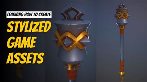 Beginner S Tutorial Creating Stylized 3d Game Assets Youtube
