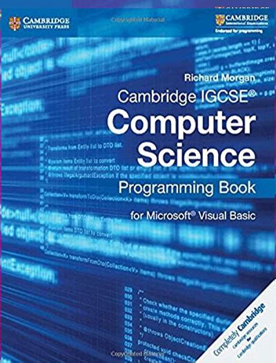 cambridge igcse computer science programming book for microsoft visual basic book bazar online