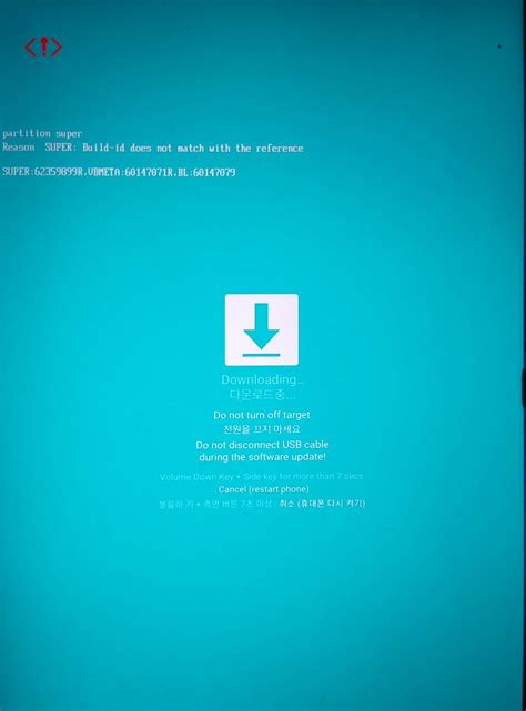 Samsung S7fe Update Error Please Help I Have Tried Using Smart Switch