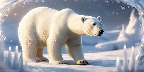 겨울 숲을 걷는 북극곰 겨울 숲을 걷는 북극곰 R 겨울 숲을 산책하다 북극곰 배경 일러스트 및 사진 무료 다운로드 Pngtree