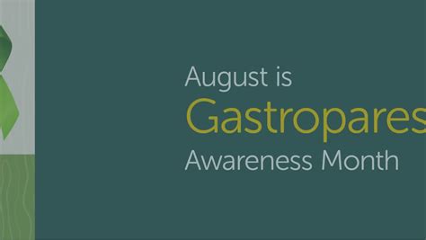 Dr Med Moustafa Elshafei Facs On Linkedin August Is Gastroparesis