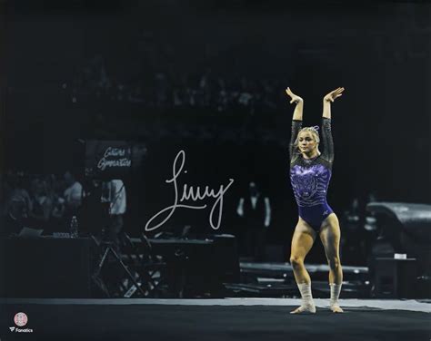 Livvy Dunne Signed 16x20 Lsu Tigers Spotlight Photo Fanatics Super