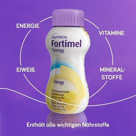 Fortimel Energy Trinknahrung Vanille 4x200 Ml Shop Apotheke